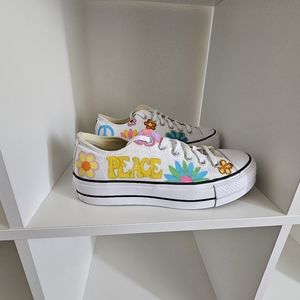 Converse | Shoes | Hans Painted Converse | Poshmark